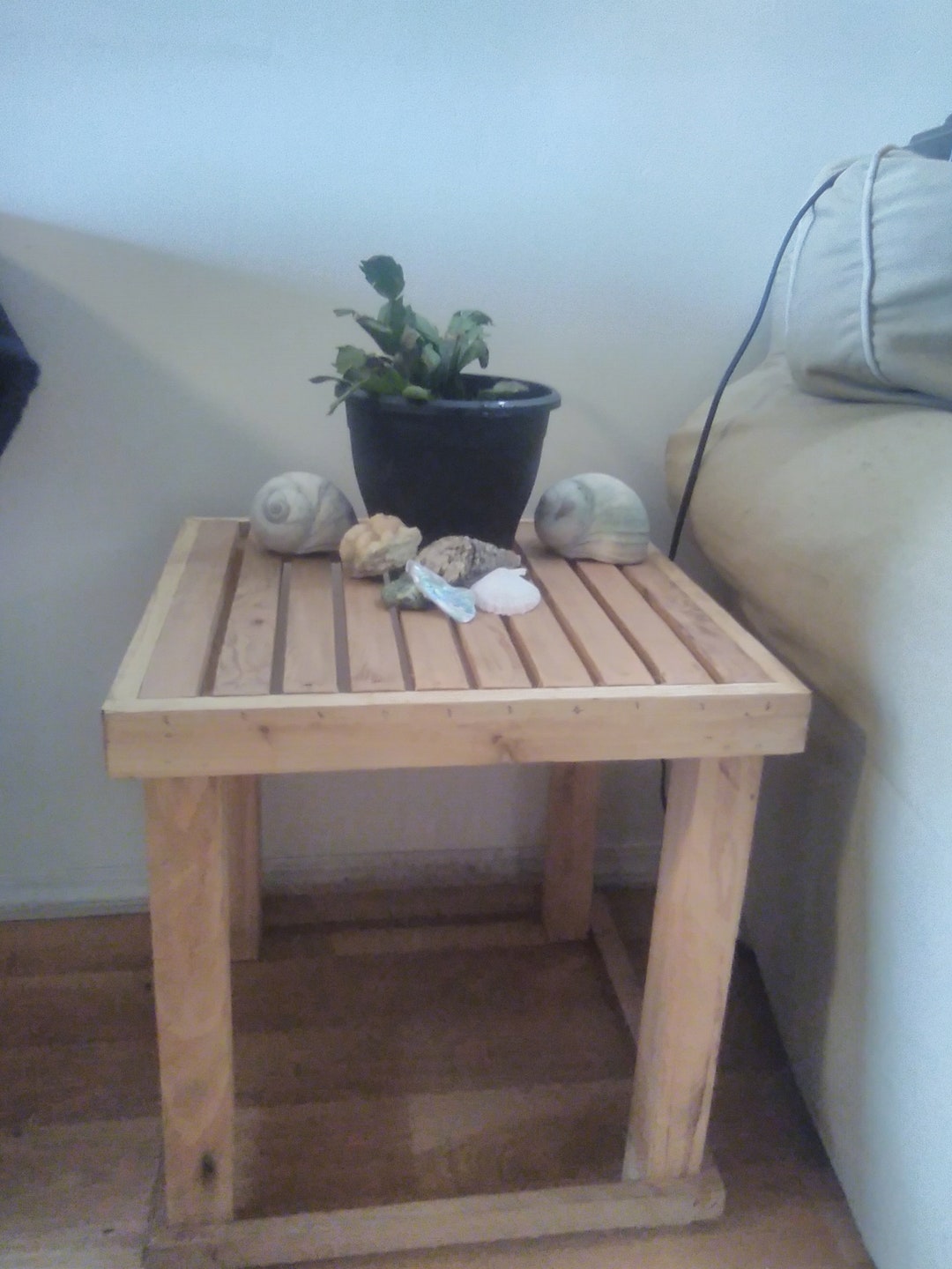 Cedar Side Table - Etsy