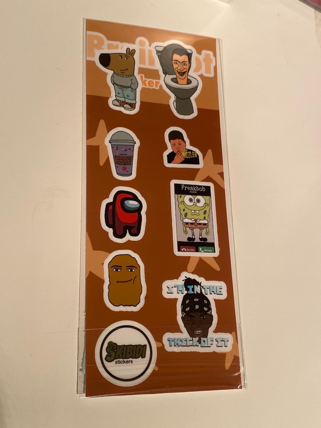 Brainrot Sticker Pack - Etsy