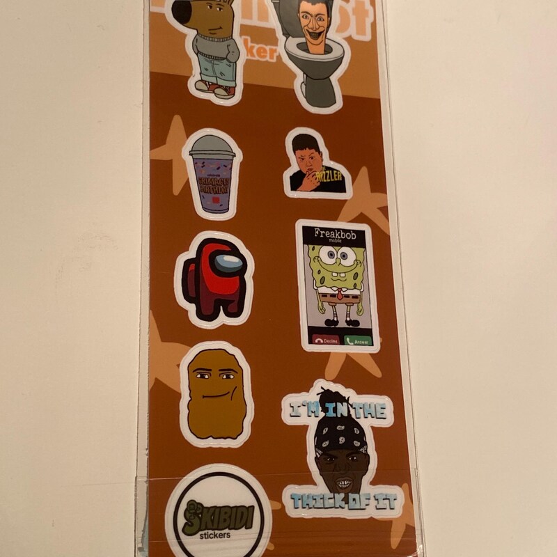 Brainrot Stickers - Etsy