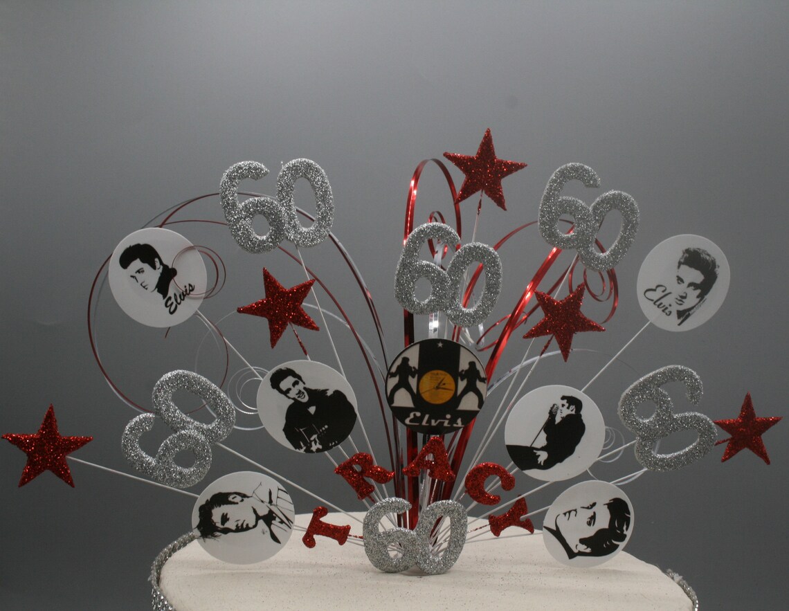 Elvis Cake Topper Cake Decoration Cake Spray Birthday - Etsy