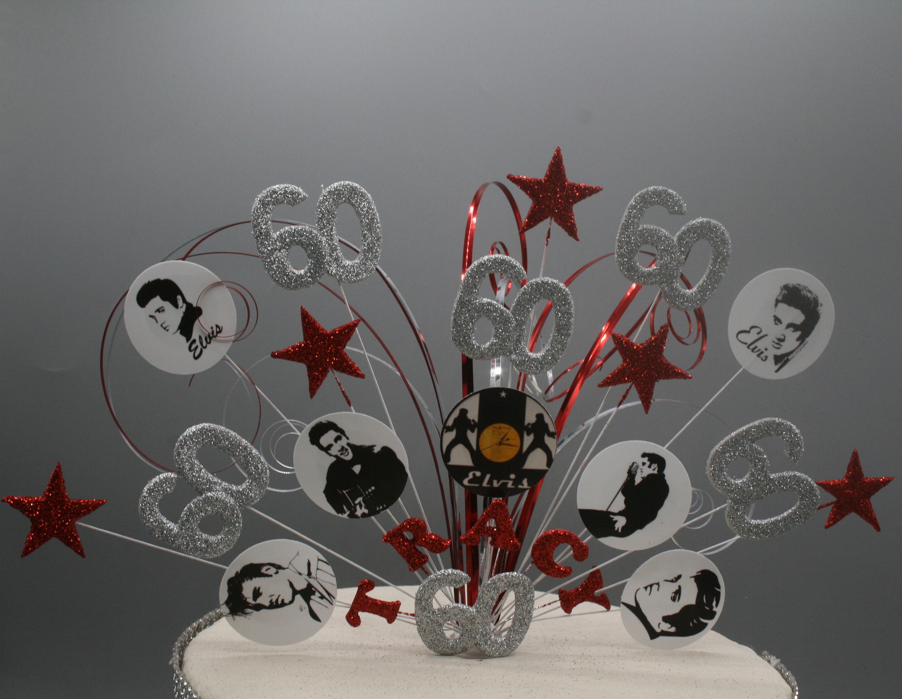 Elvis Cake Topper Cake Decoration Cake Spray Birthday - Etsy