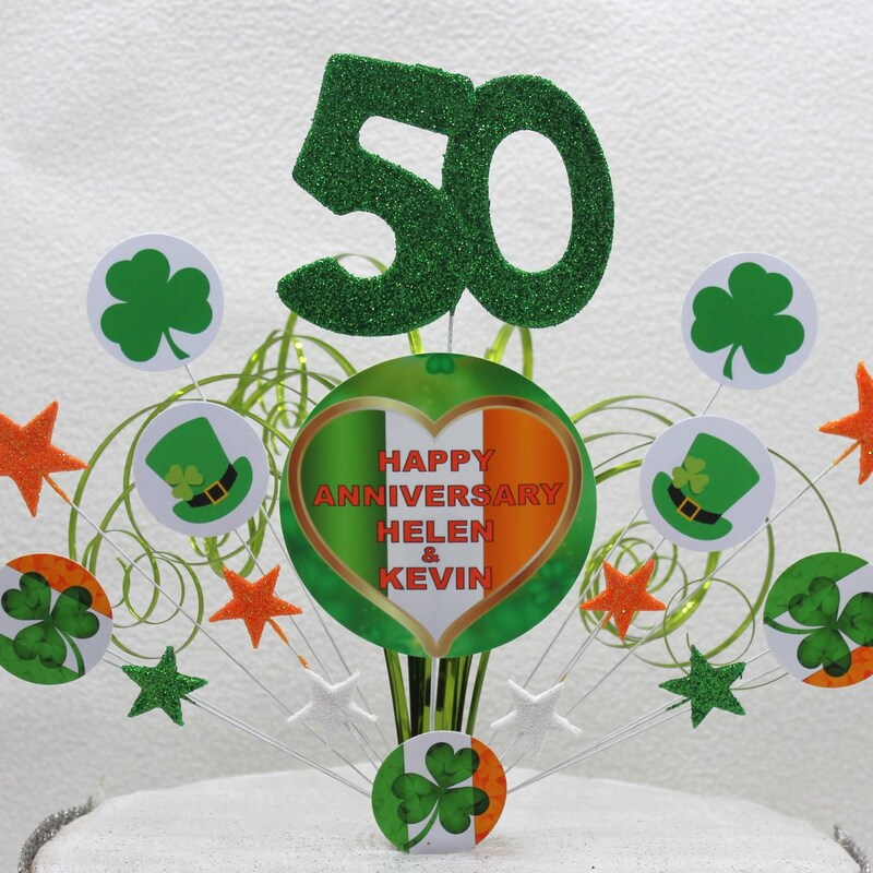 Irish Cake Topper - Etsy UK