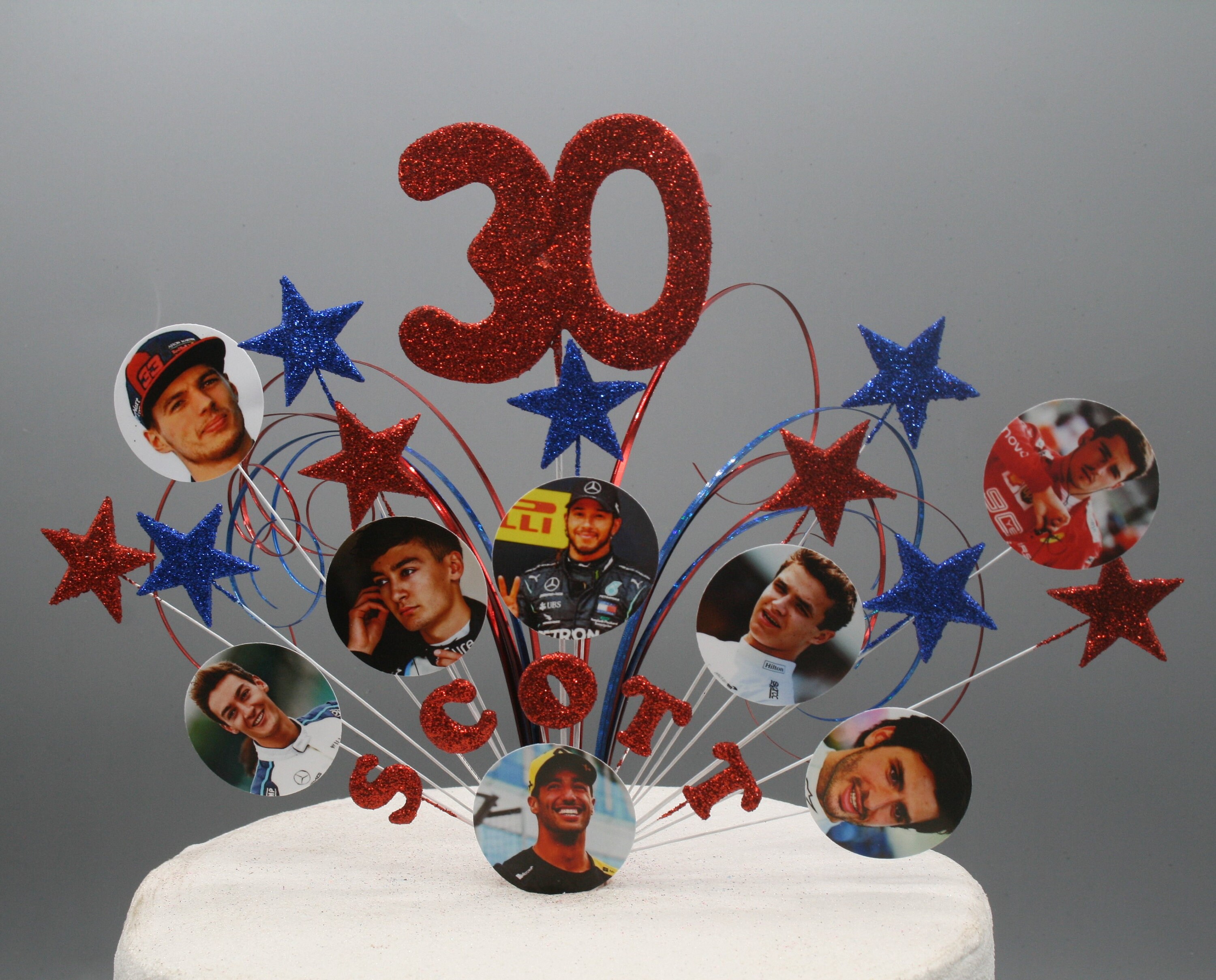 Formula 1 Cake Topper Cake Decoration Cake Spray Birthday - Etsy