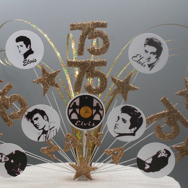 Elvis Cake Topper - Etsy