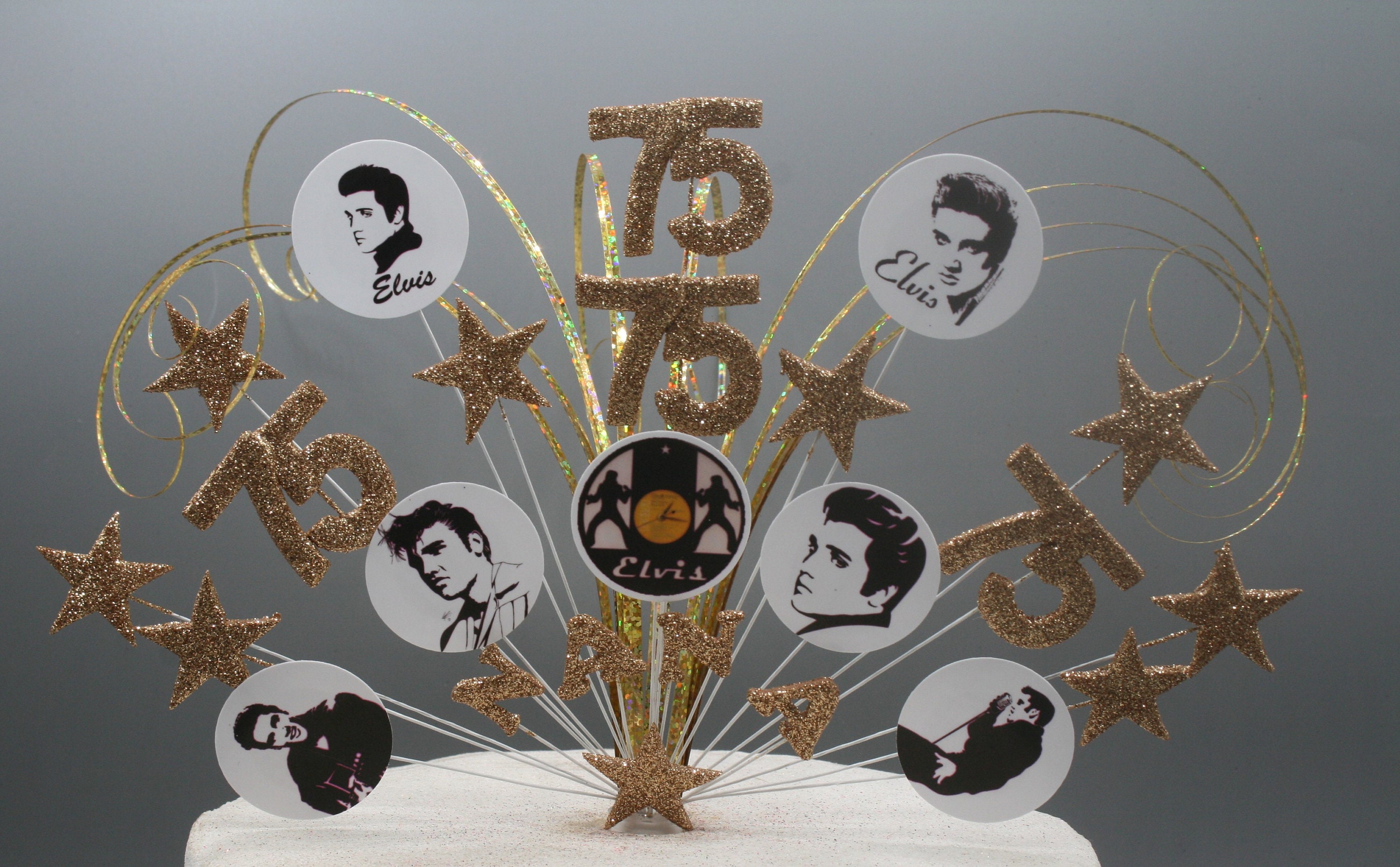 Elvis Cake Topper Cake Decoration Cake Spray Birthday - Etsy
