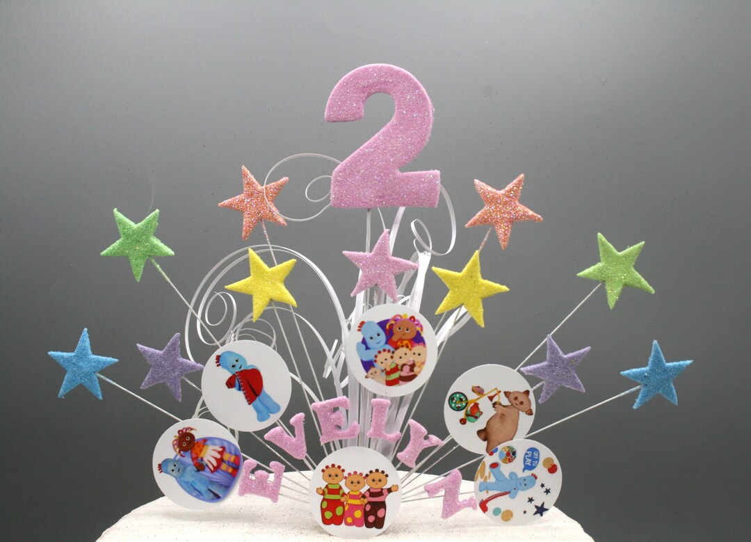 Children's Kid's Cake Topper Stars on Wires Cake Decoration Fun ...
