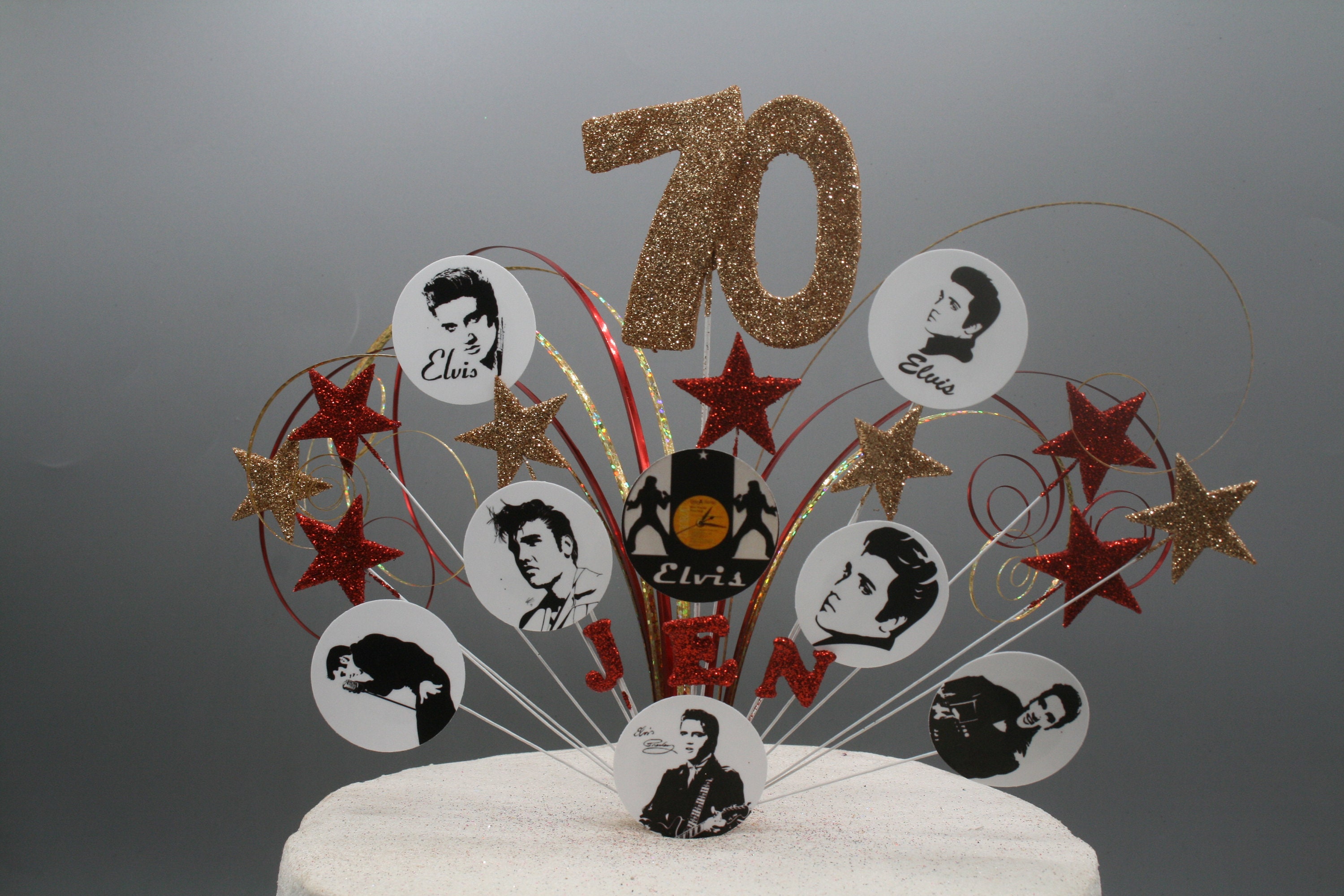 Elvis Cake Topper Cake Decoration Cake Spray Birthday - Etsy