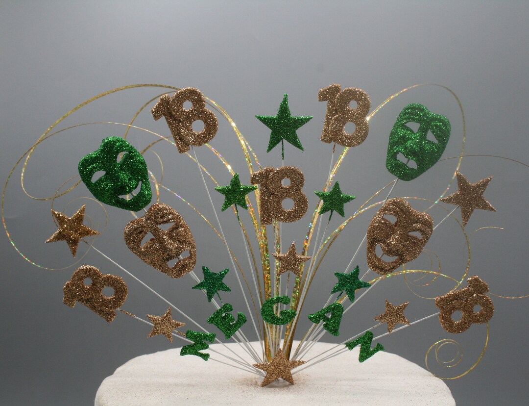 Drama Theatre Movie Cake Topper Cake Decoration Cake Spray Birthday ...