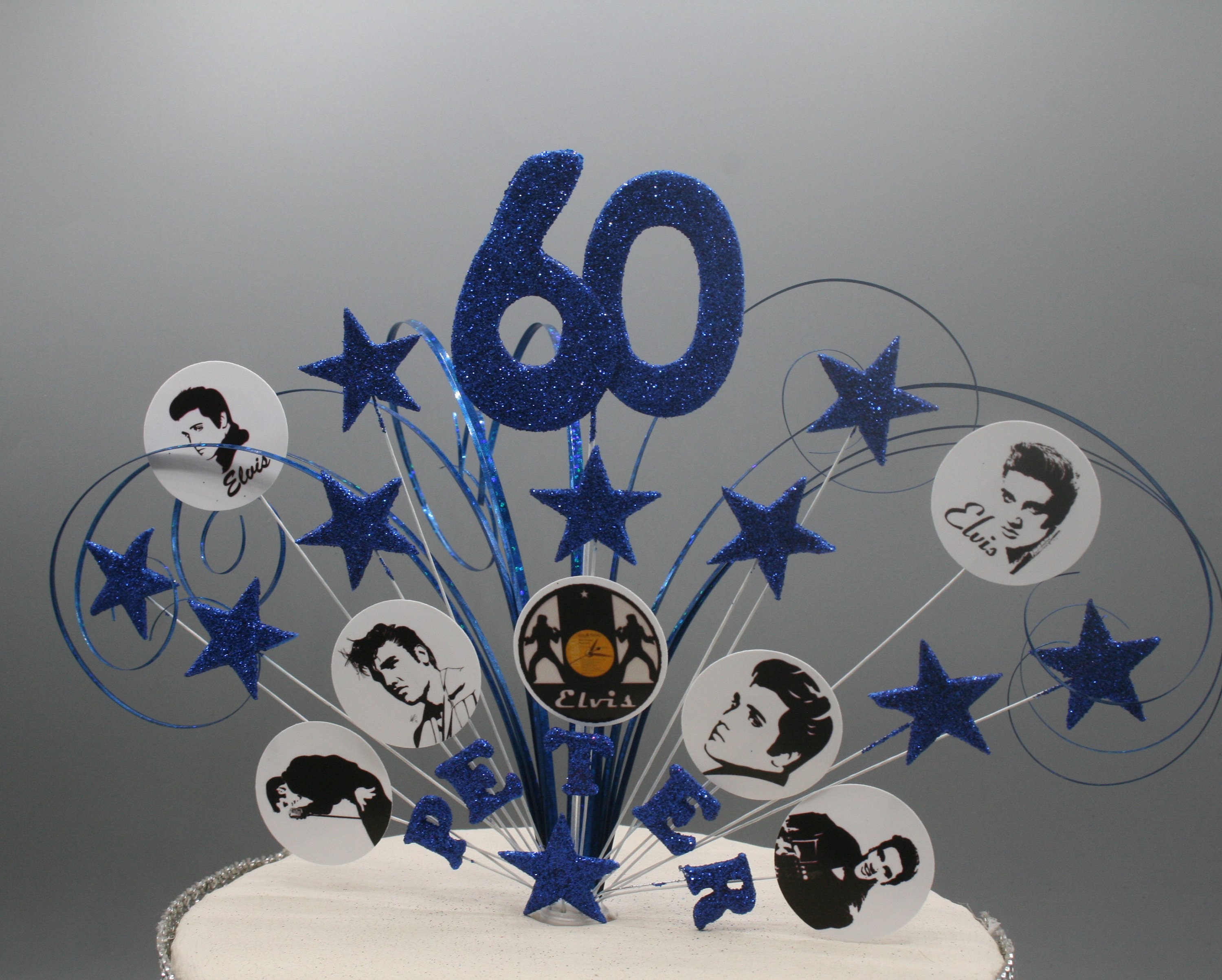 Elvis Cake Topper Cake Decoration Cake Spray Birthday - Etsy