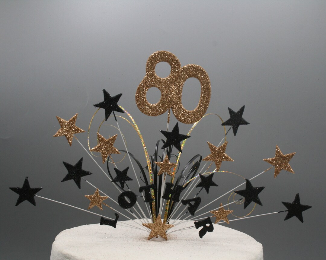 Personalised Cake Topper Cake Decoration Cake Spray Birthday ...