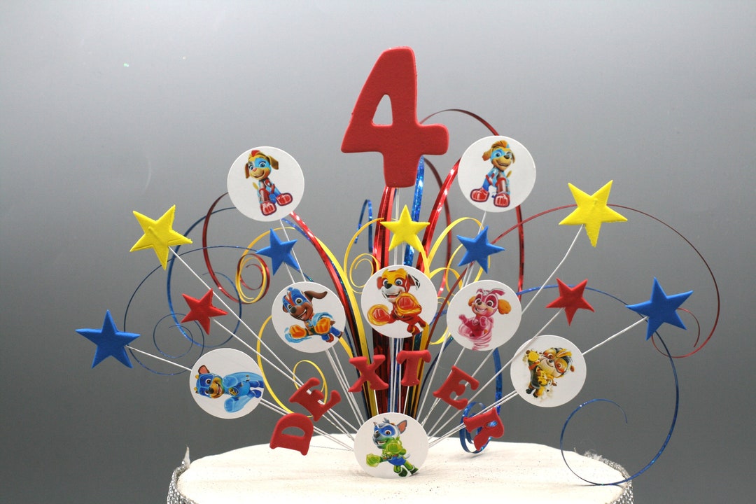 Children's Kid's Cake Topper Stars on Wires Cake Decoration Fun ...
