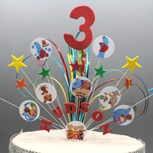 Various Styles Children's Kids Cake Topper (ANY THEME) Stars Cake ...