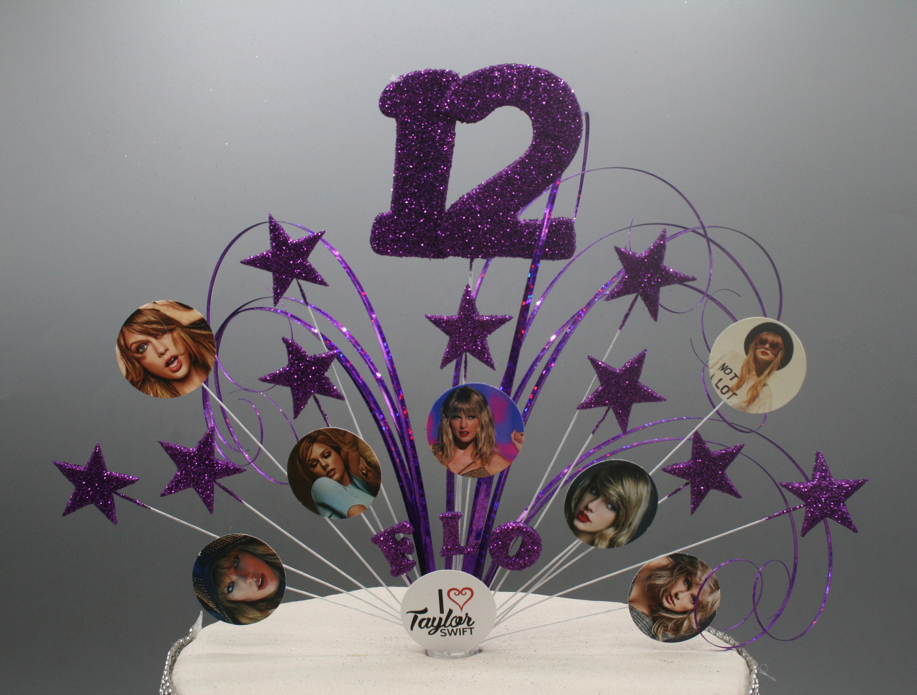 Taylor Cake Topper Cake Decoration Cake Spray Birthday - Etsy