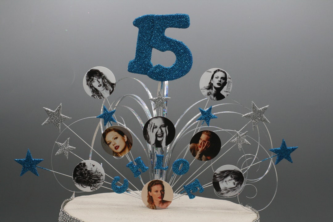 Taylor Cake Topper Cake Decoration Cake Spray Birthday Starburst ...