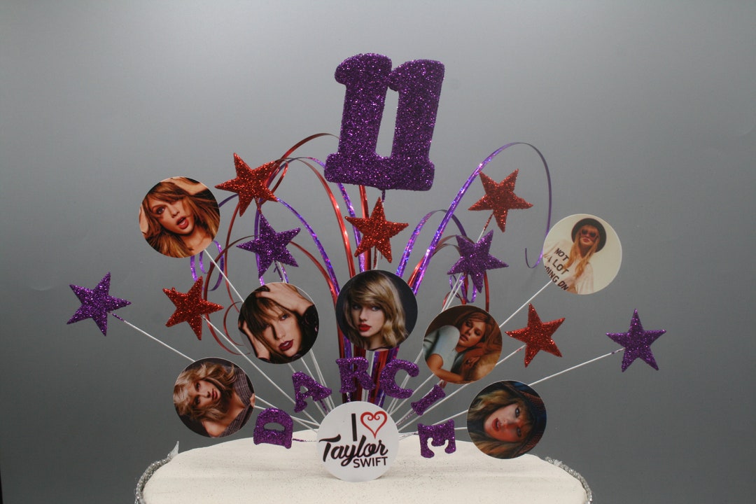 Taylor Cake Topper Cake Decoration Cake Spray Birthday - Etsy