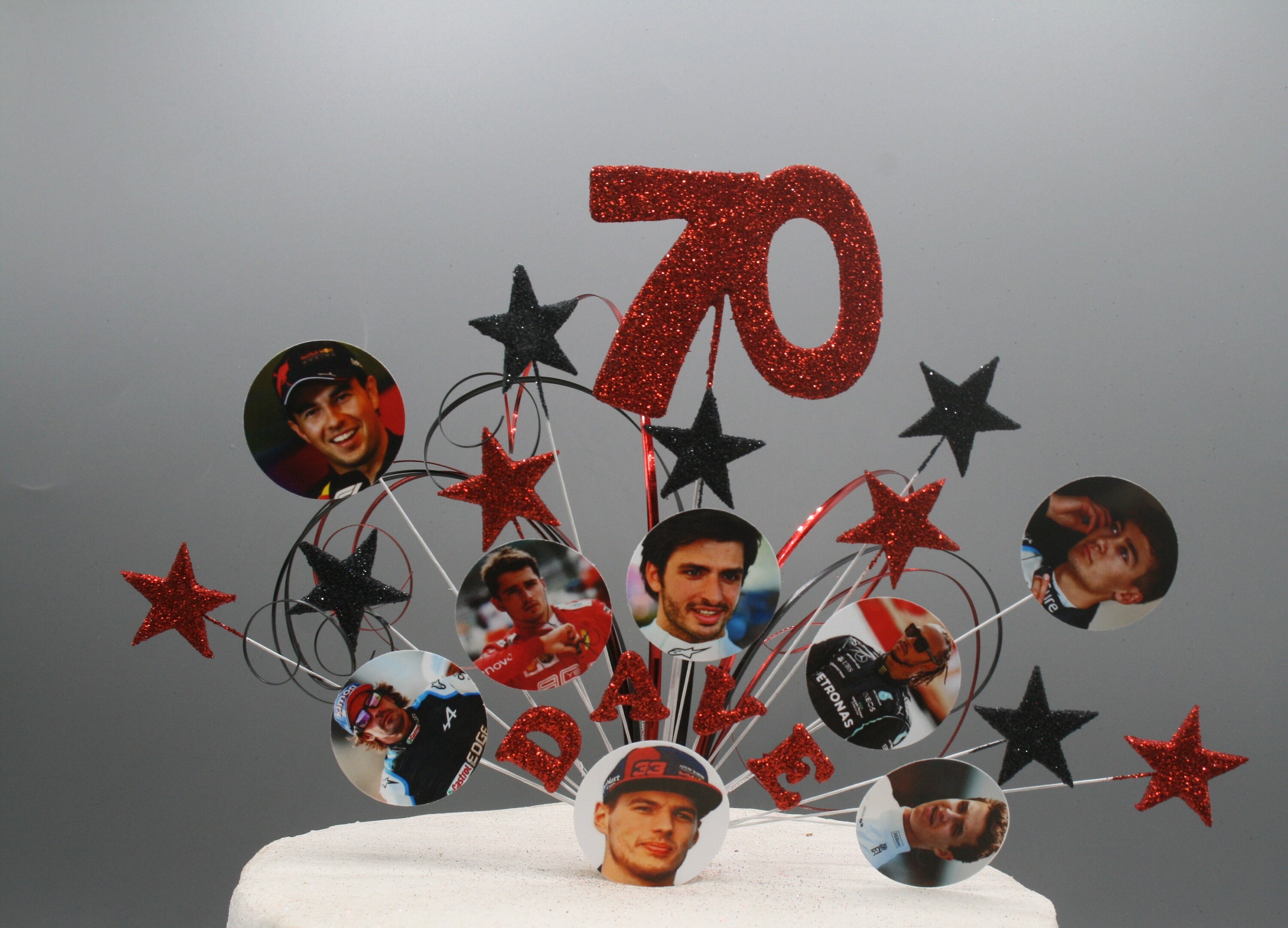 Formula 1 Cake Topper Cake Decoration Cake Spray Birthday - Etsy