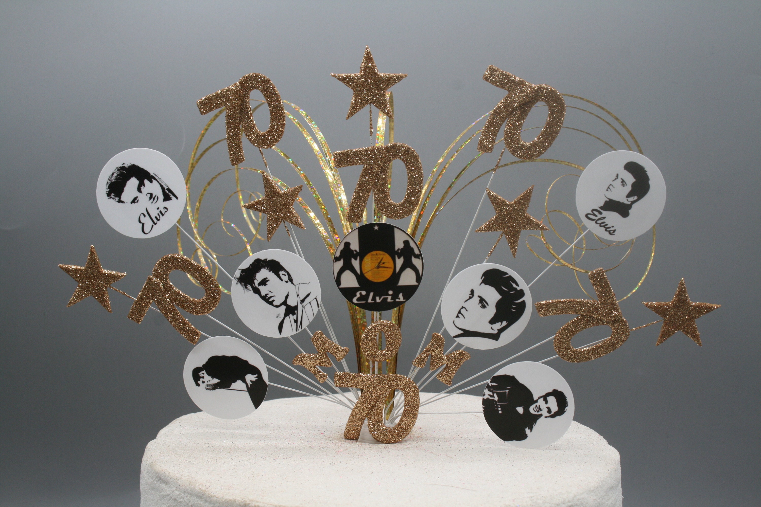 Elvis Cake Topper Cake Decoration Cake Spray Birthday - Etsy