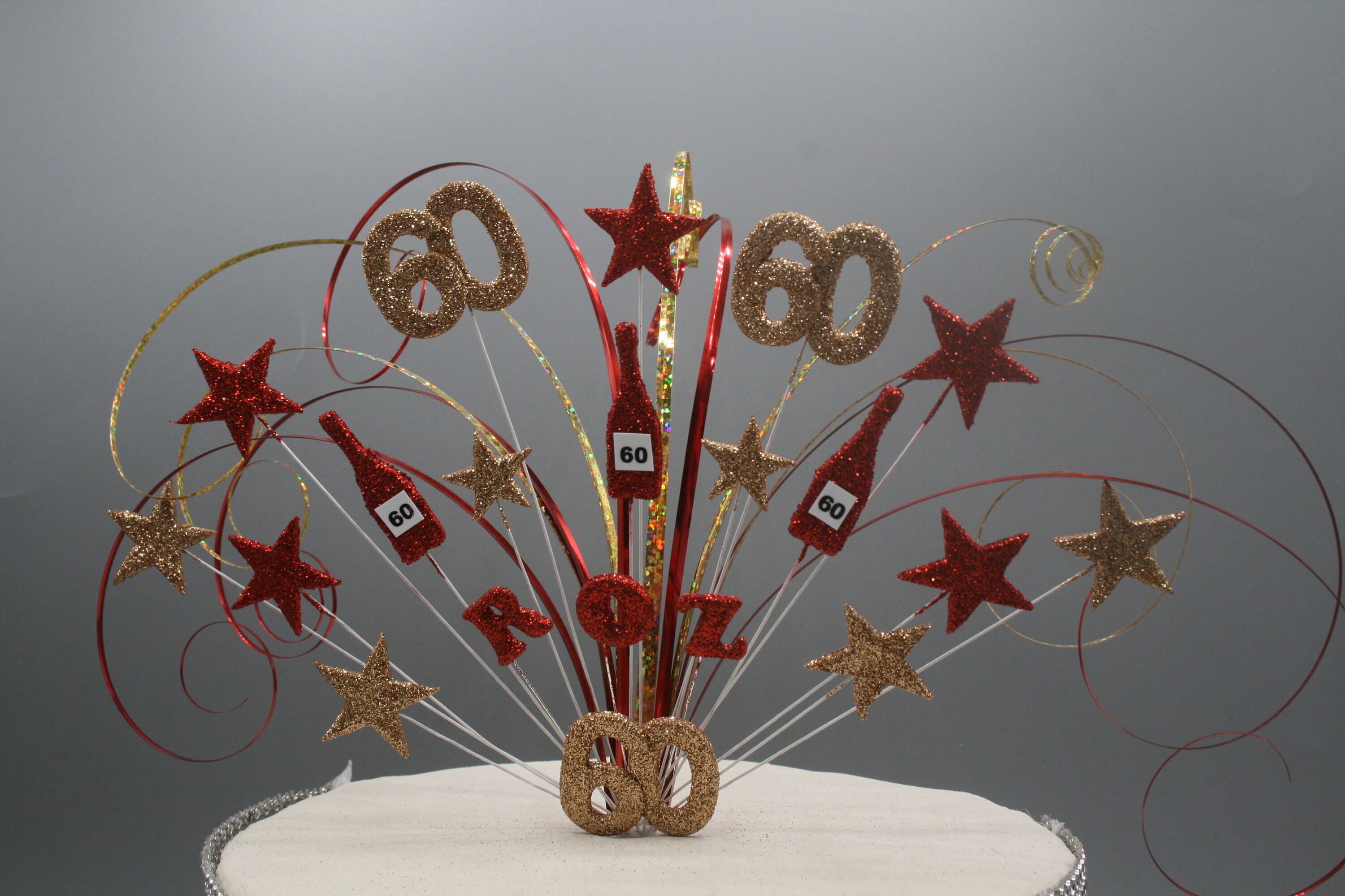 Champagne Cake Topper Cake Decoration Cake Spray Birthday - Etsy