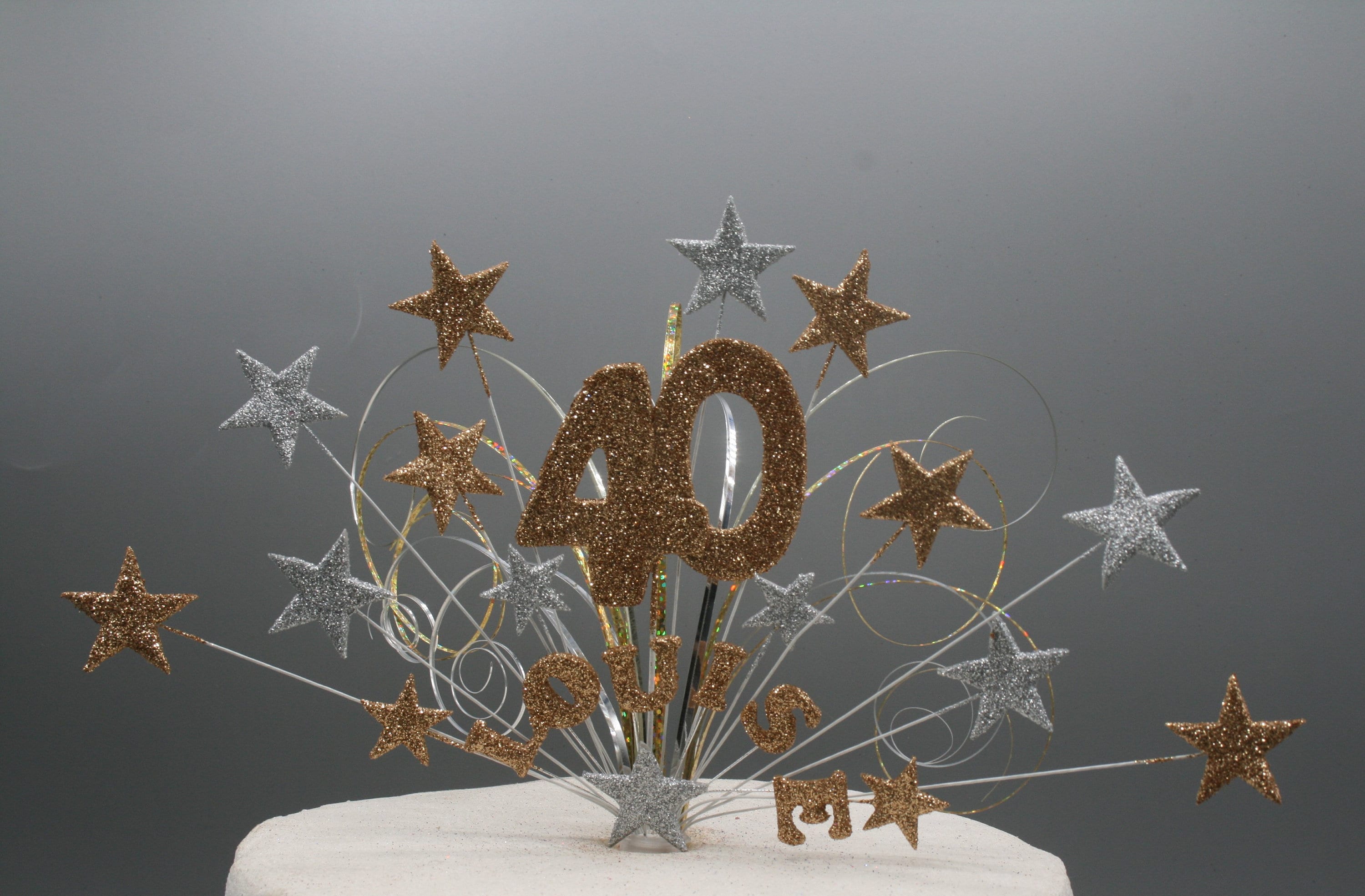 Personalised Cake Topper Cake Decoration Cake Spray Birthday - Etsy