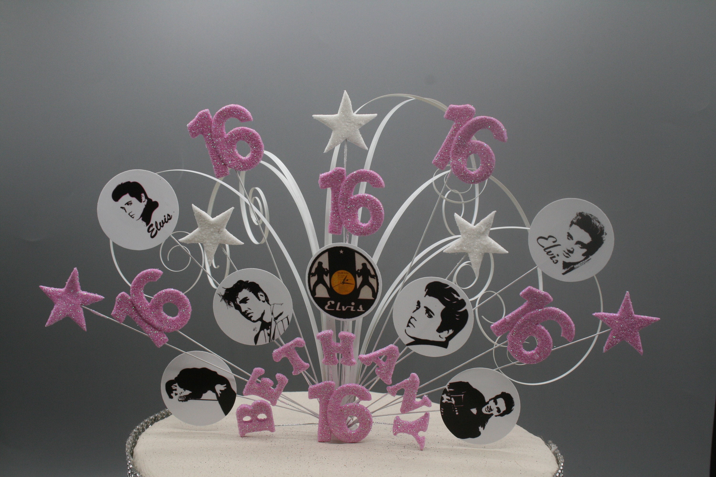 Elvis Cake Topper Cake Decoration Cake Spray Birthday - Etsy