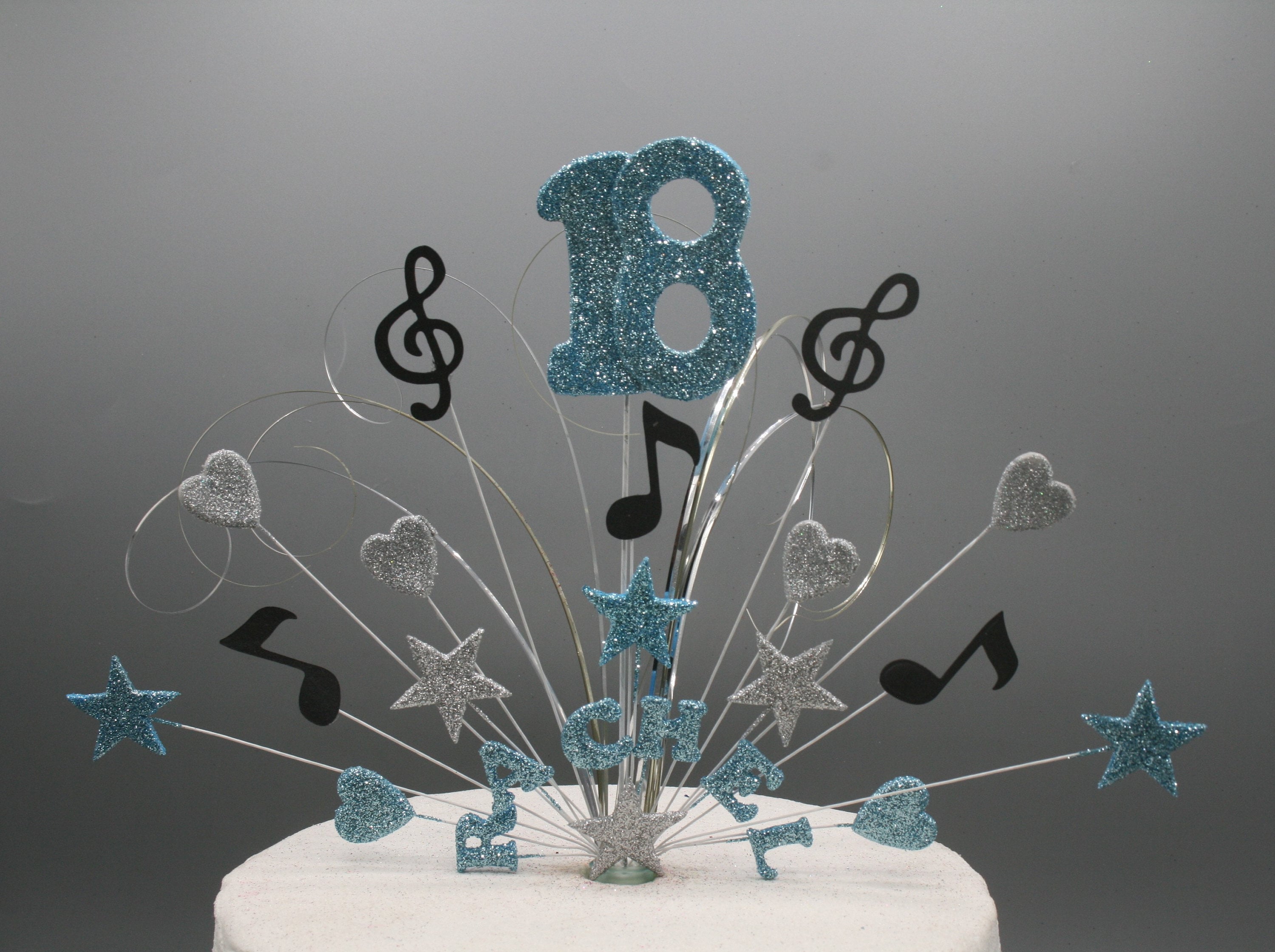 Music Musical Cake Topper Cake Decoration Cake Spray Birthday - Etsy