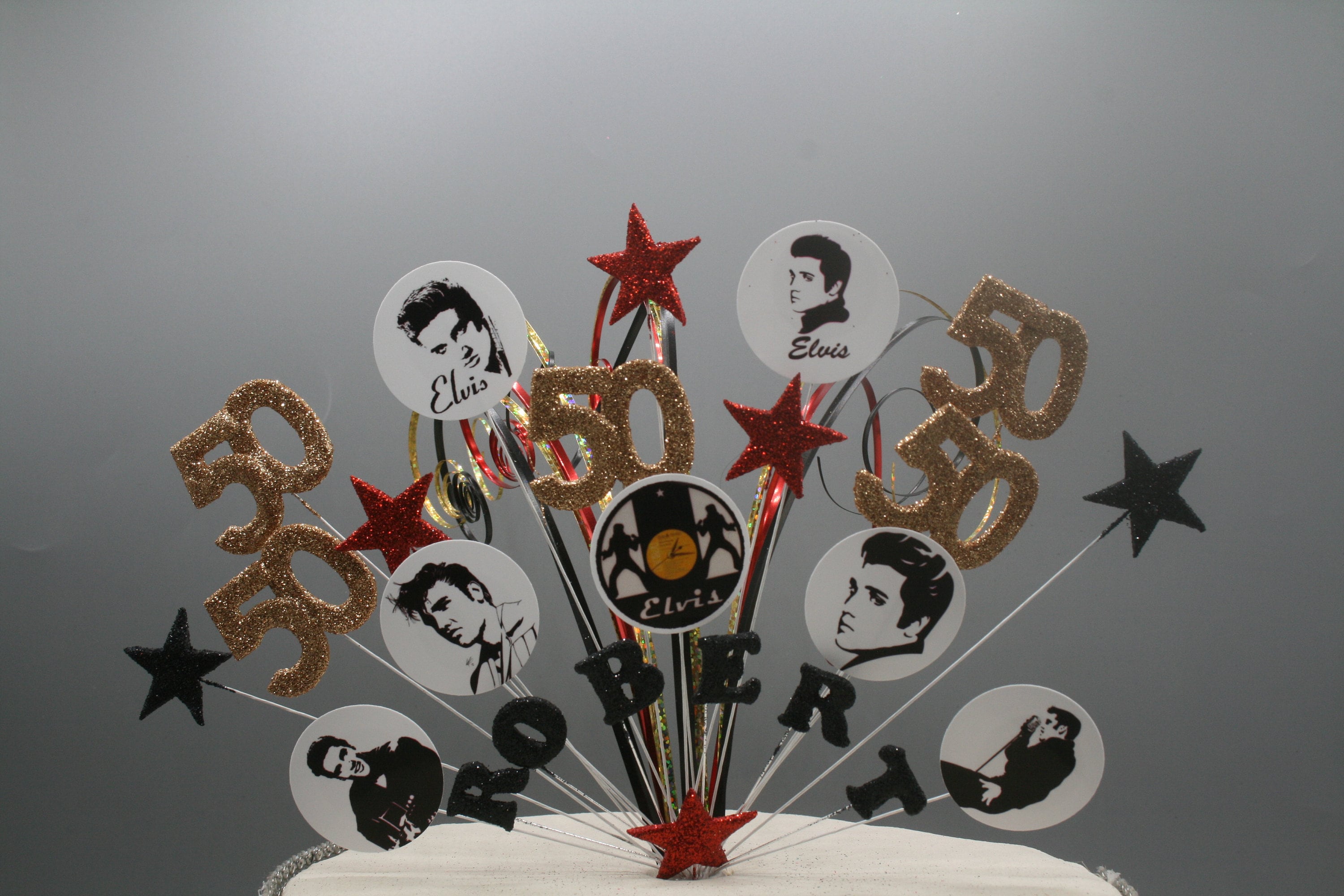 Elvis Cake Topper Cake Decoration Cake Spray Birthday - Etsy