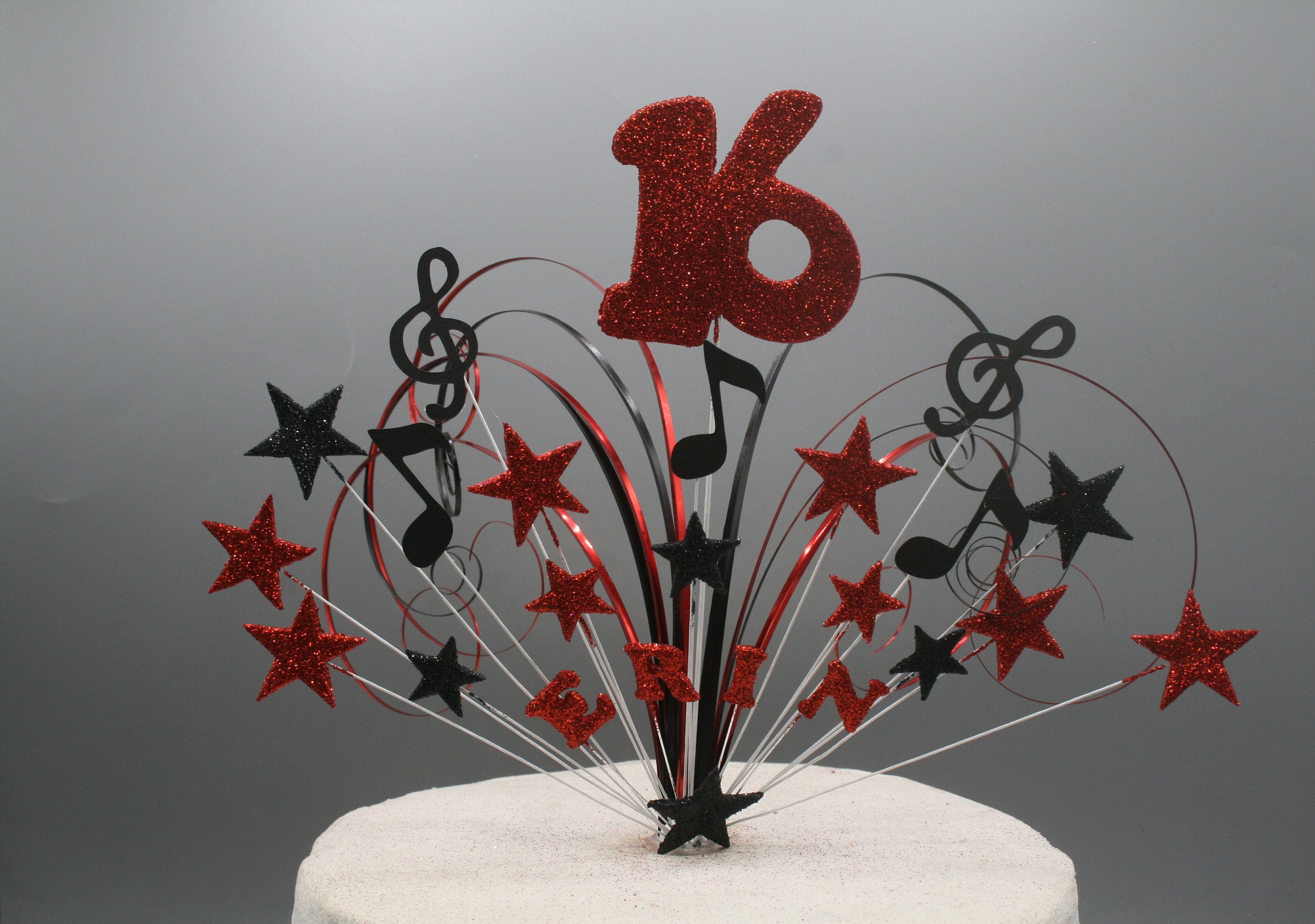 Music Musical Cake Topper Cake Decoration Cake Spray Birthday - Etsy