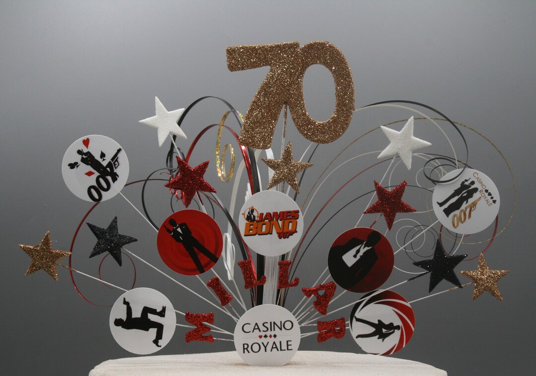 James Cake Topper Cake Decoration Cake Spray Birthday Starburst ...