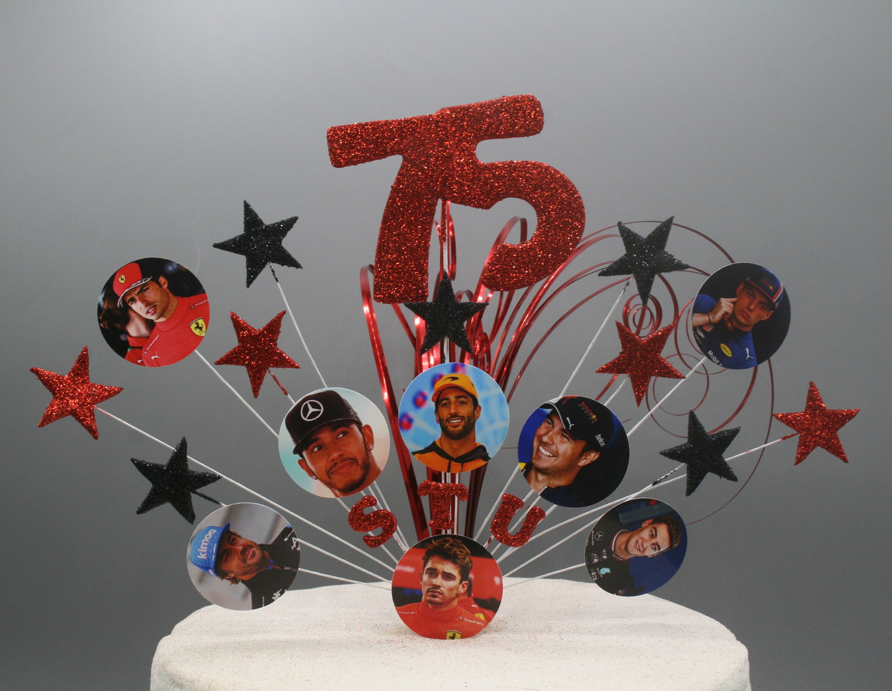 Formula 1 Cake Topper Cake Decoration Cake Spray Birthday - Etsy