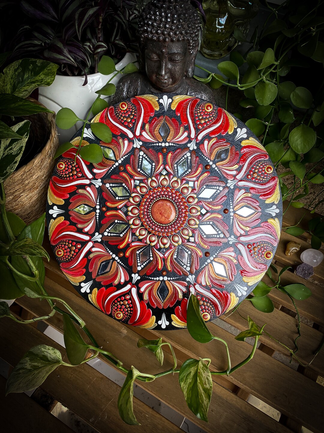 Mandala Root Chakra - Etsy