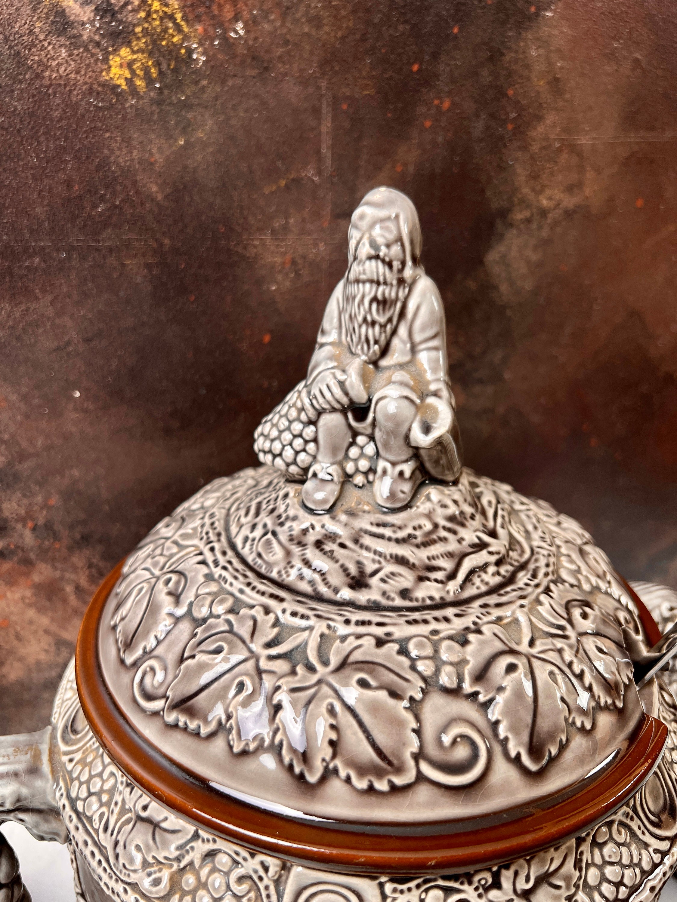 Vintage Marzi Remy Stoneware Bowl Set With Burgundian Castle Motif - Etsy