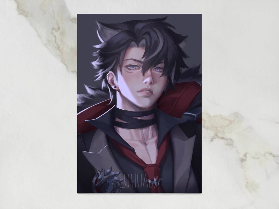 Genshin Impact Wriothesley Art Print/poster || A5 - Etsy