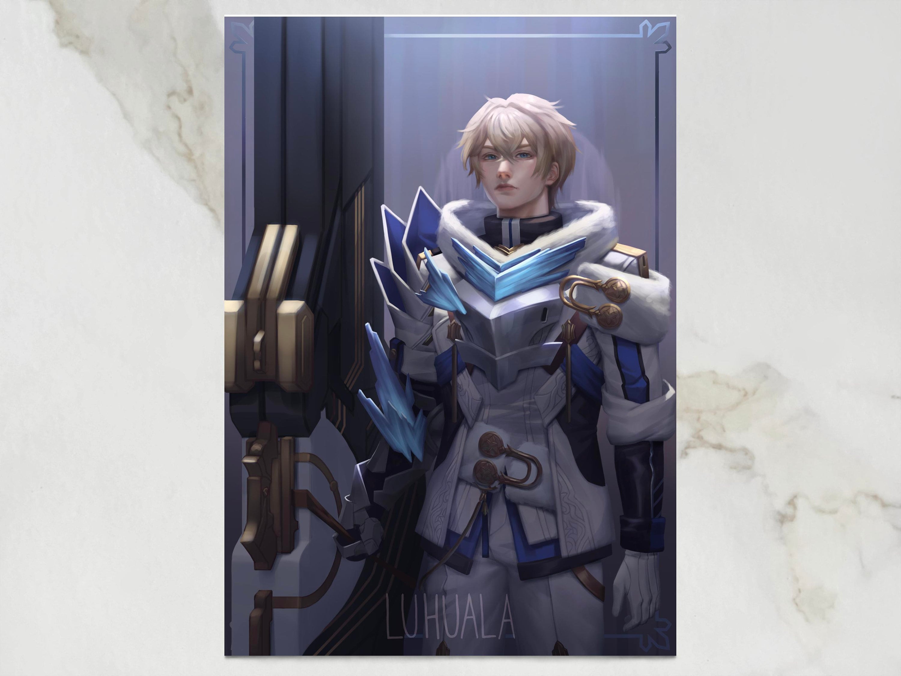 Honkai Star Rail Gepard Landau Art Print/poster Medium A4 - Etsy