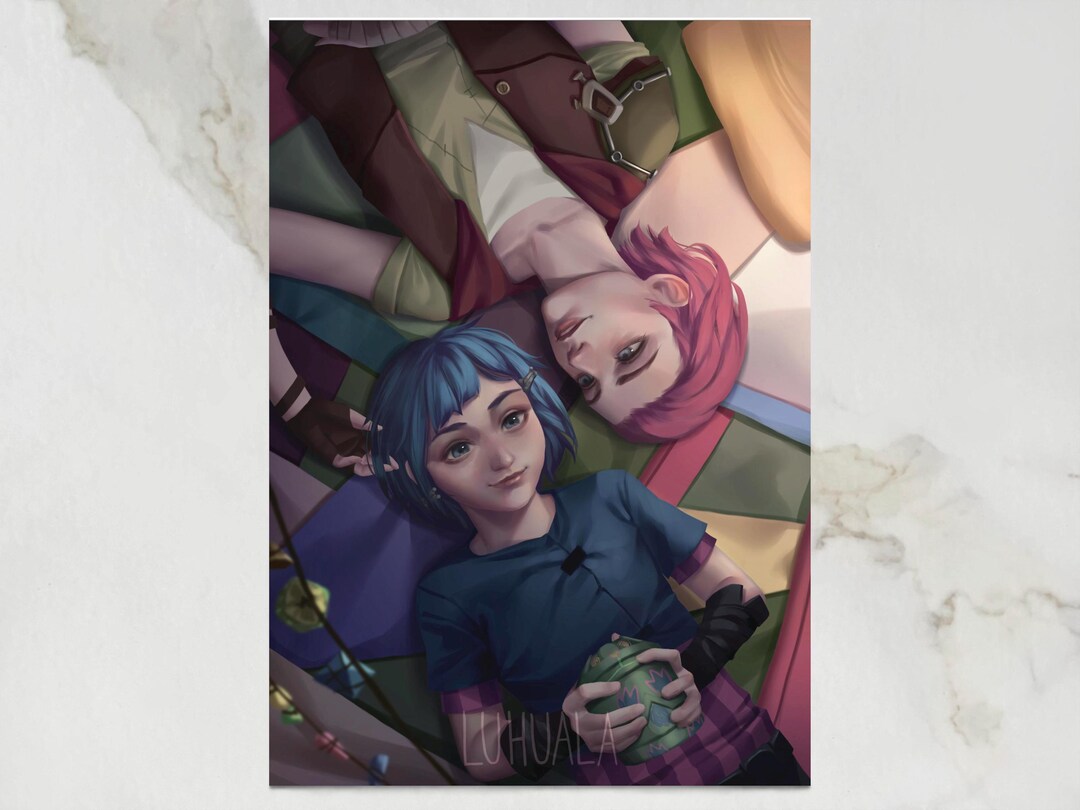Arcane Powder and Vi Art Print/poster || A5/A4/A3 - Etsy