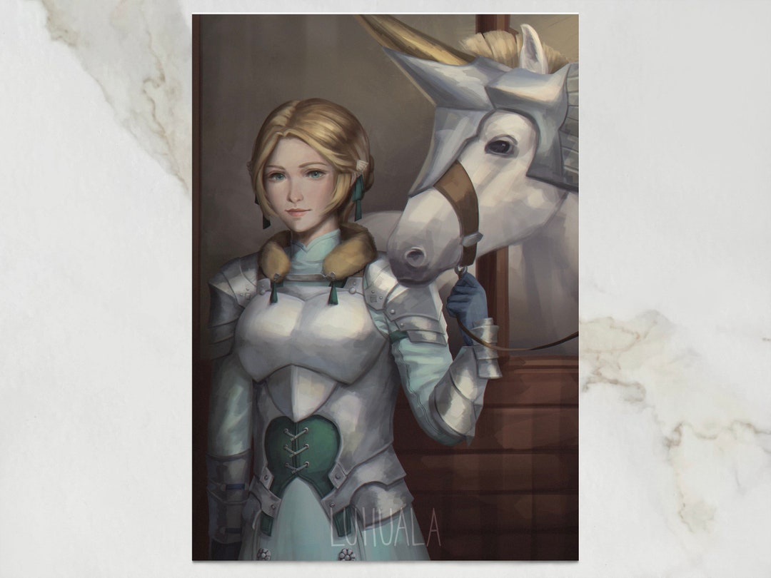 Fire Emblem Three Houses Ingrid Art Print/poster || A5/A4/A3 - Etsy