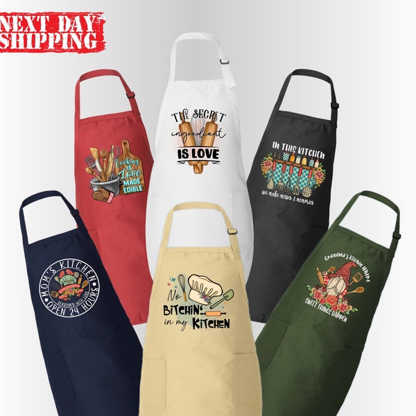 Apron With Pockets - Etsy