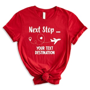 Custom Birthday Trip Shirt, Custom Destination Travel Family T-shirt ...
