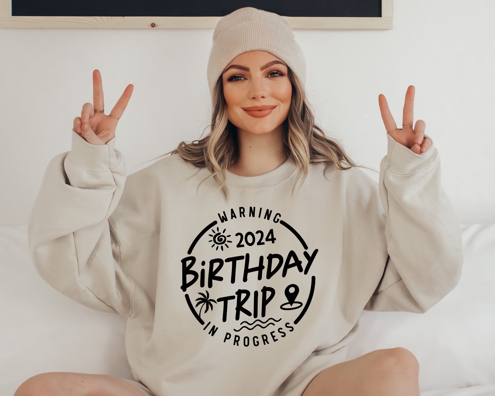 Custom Birthday Trip Shirt, Warning Birthday Trip 2024 in Progress Tshirt, Personalized Birthday ...