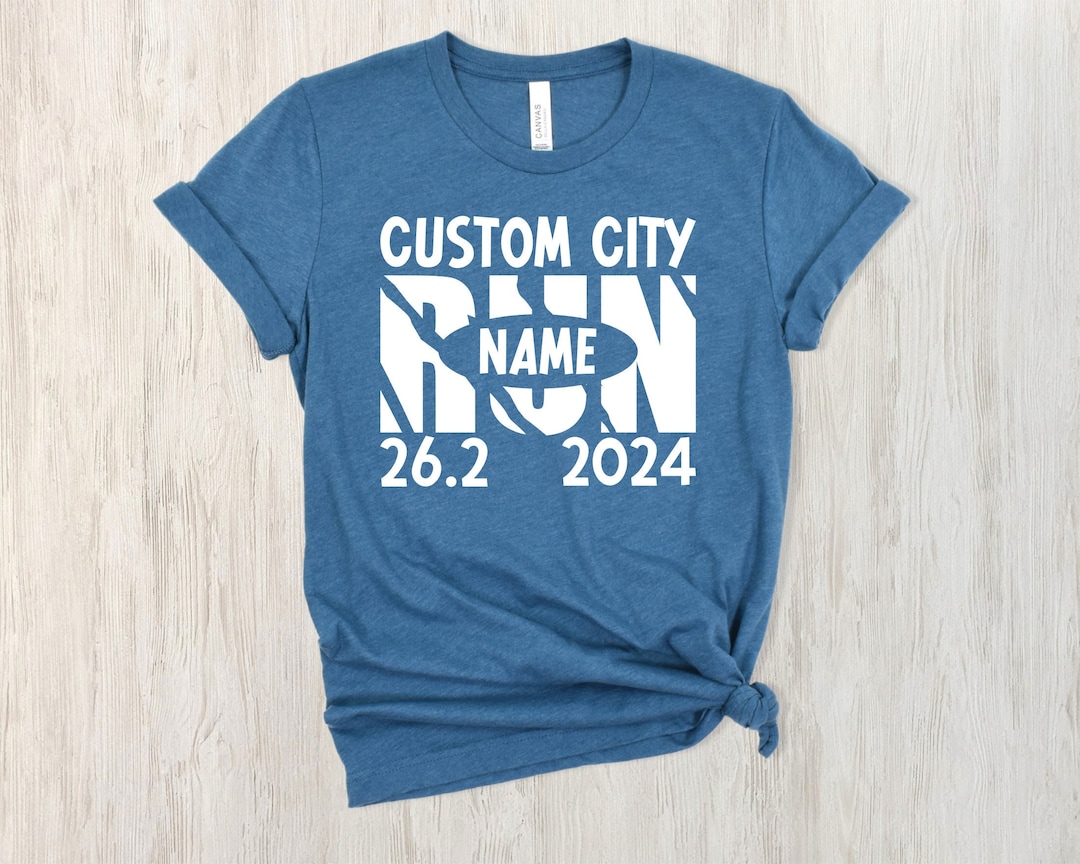 Custom Marathon Shirt, 13.1 Marathon Personalized Shirt for Women/men ...