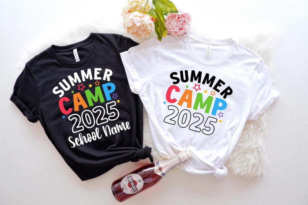 Custom Summer Camp 2025 Shirts, Funny Camping Group Shirts, Camp Life ...