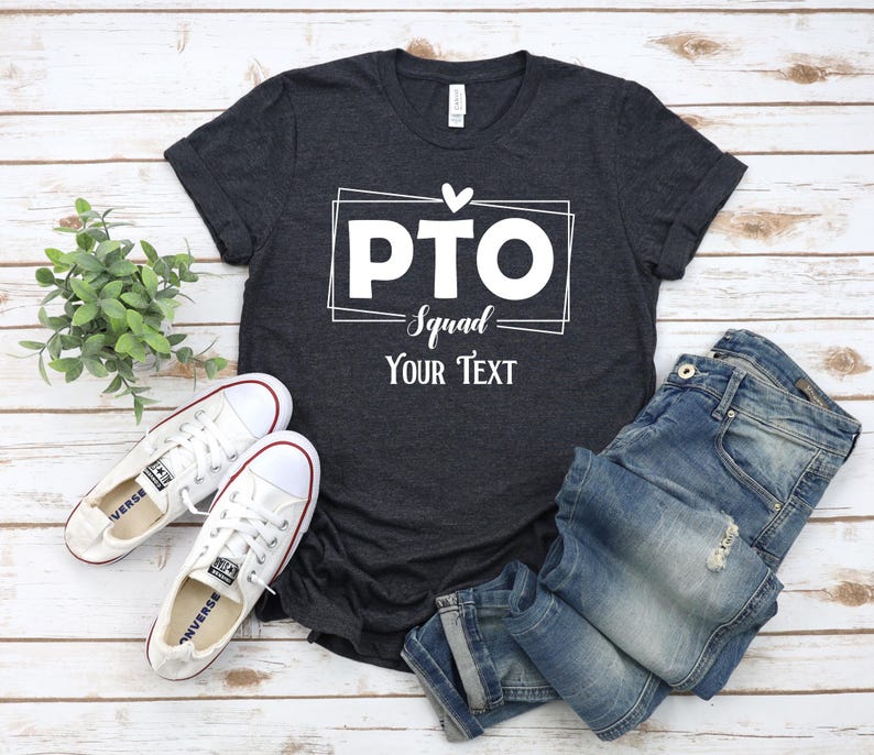Custom Pto Squad Shirts, Pta Squad Tshirts, Parent Teacher Organization ...