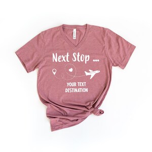 Custom Birthday Trip Shirt, Custom Destination Travel Family T-shirt ...