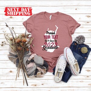 Custom Family Graduation Silhouette Shirt, Personalized Proud Family ...