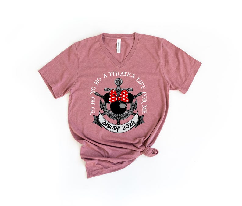 Yo Ho A Pirate's Life for Me Disney 2026 Shirt, Custom Disney Pirate ...