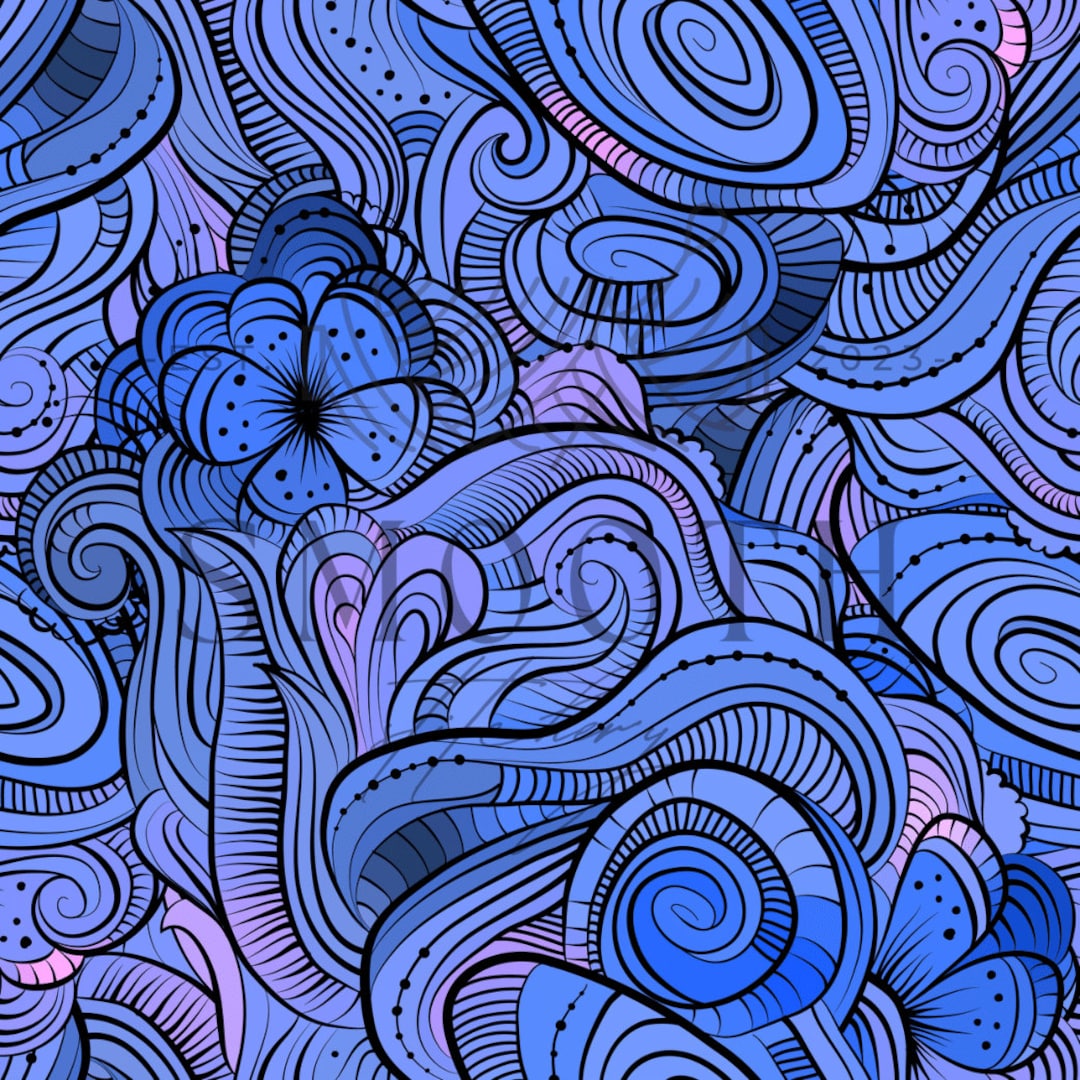 Seamless Sea Pattern, Seamless Pattern, Printable Repeat Pattern ...