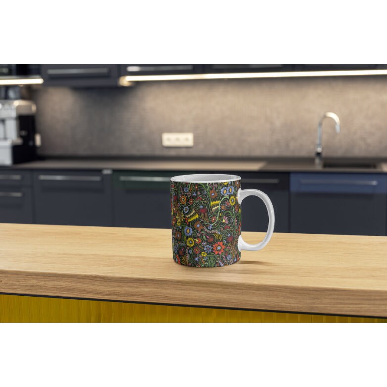 Seamless Bush Flower Pattern, Seamless Pattern, Printable Repeat ...