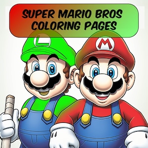 super mario 64 ds coloring pages