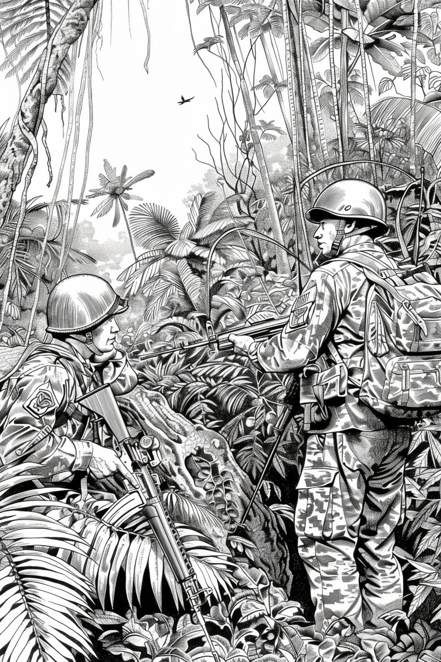 35 War-zone Coloring Pages,military Coloring Book,soldiers Coloring Pages for Kids and Adults - Etsy