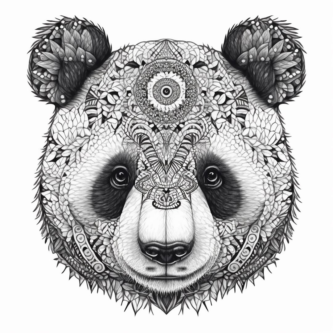 50 Animal Mandala Stress Relief Coloring Pages for Adults,printable ...