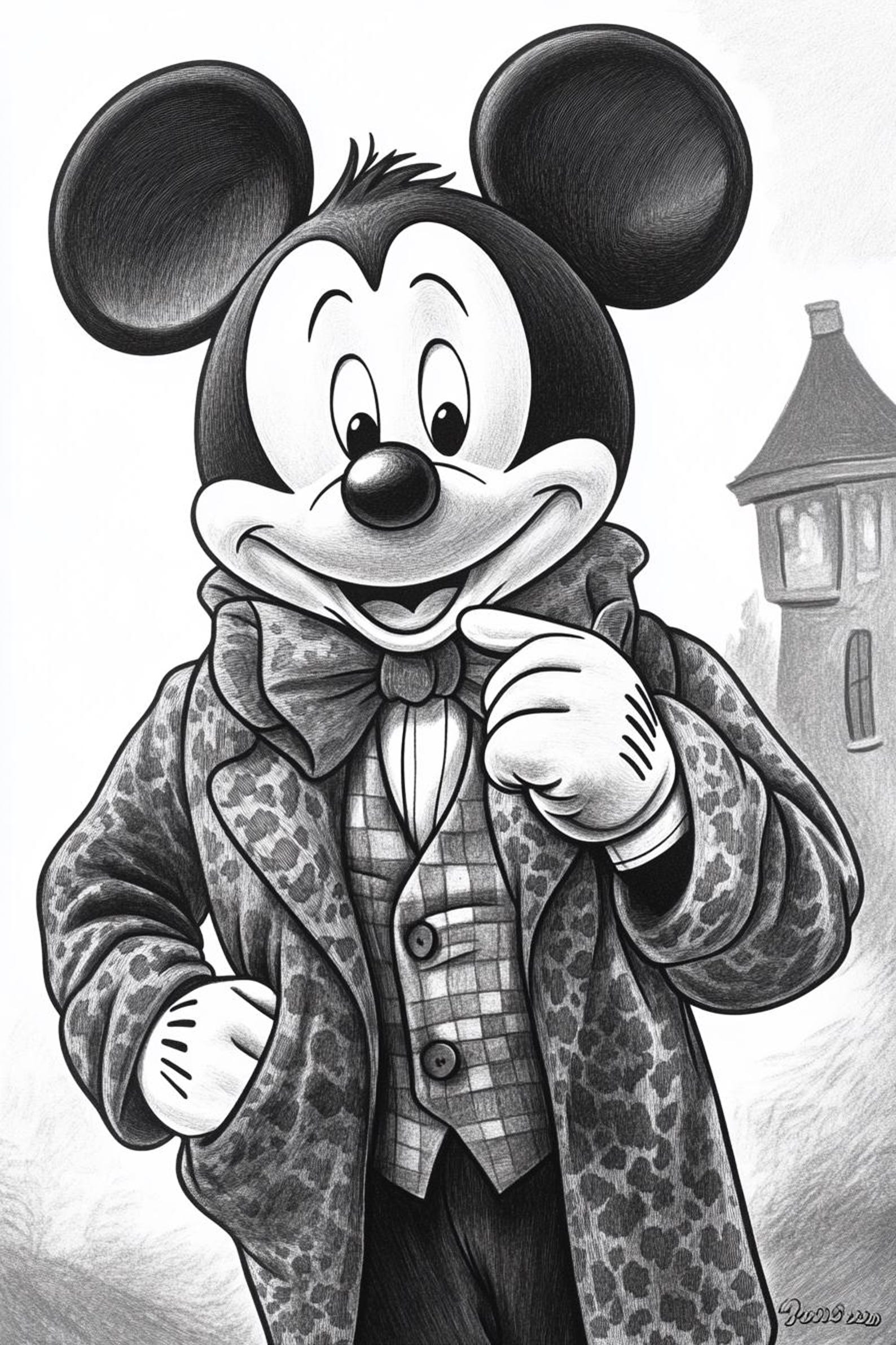 57 Mickey and Friends Coloring Pages , Cartoon Inspiered Coloring Book ...